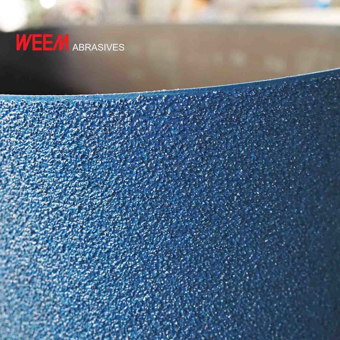 100% Polyester Backing Zirconia Sanding Belts For Wood / Particle Board ...